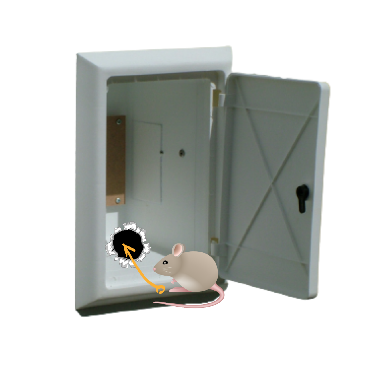 Cable Box and Door used for ETU / NTL / Telecom Box / Eircom box